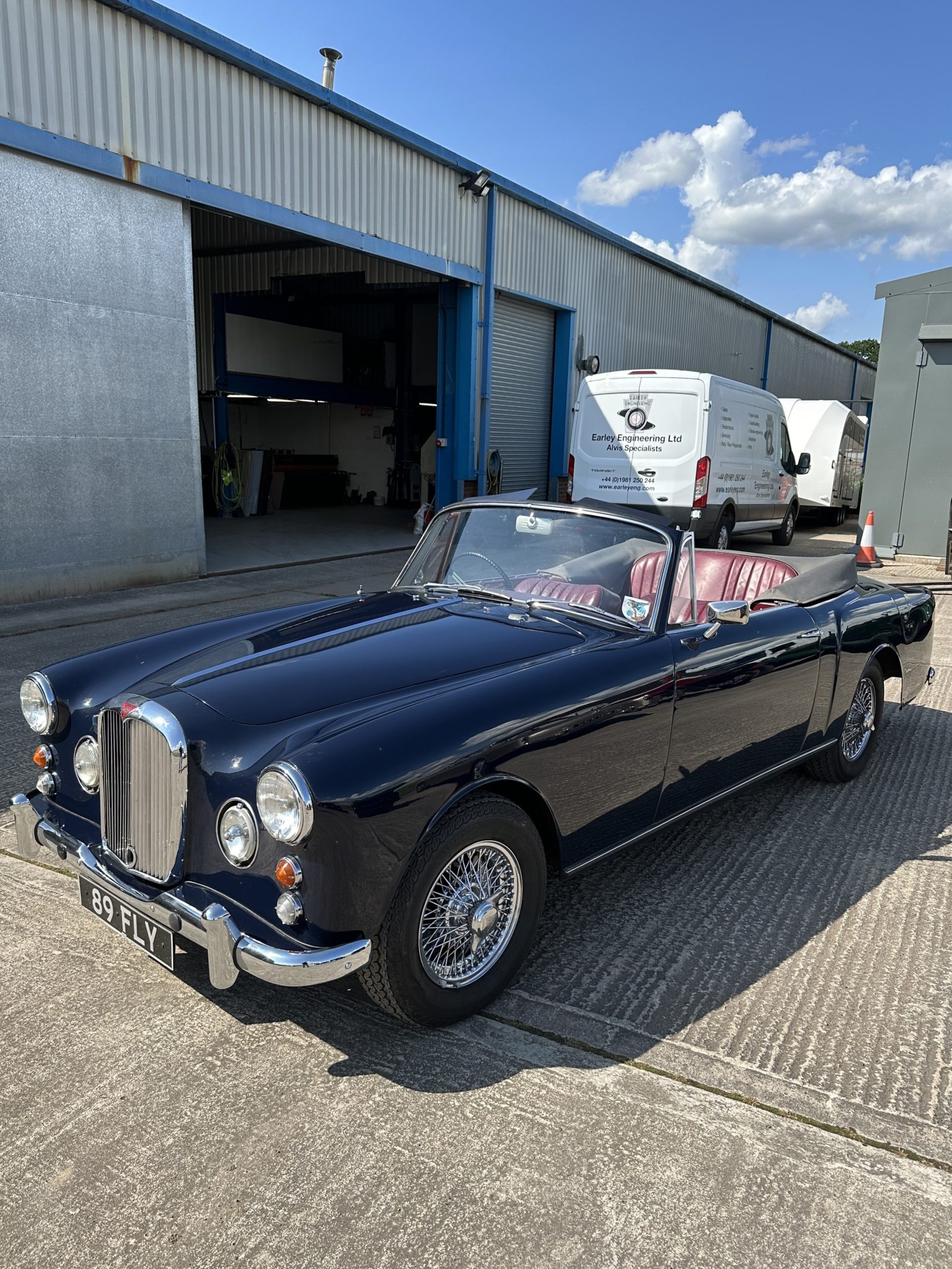 Alvis TD21 Drophead Coupe – Earley Engineering